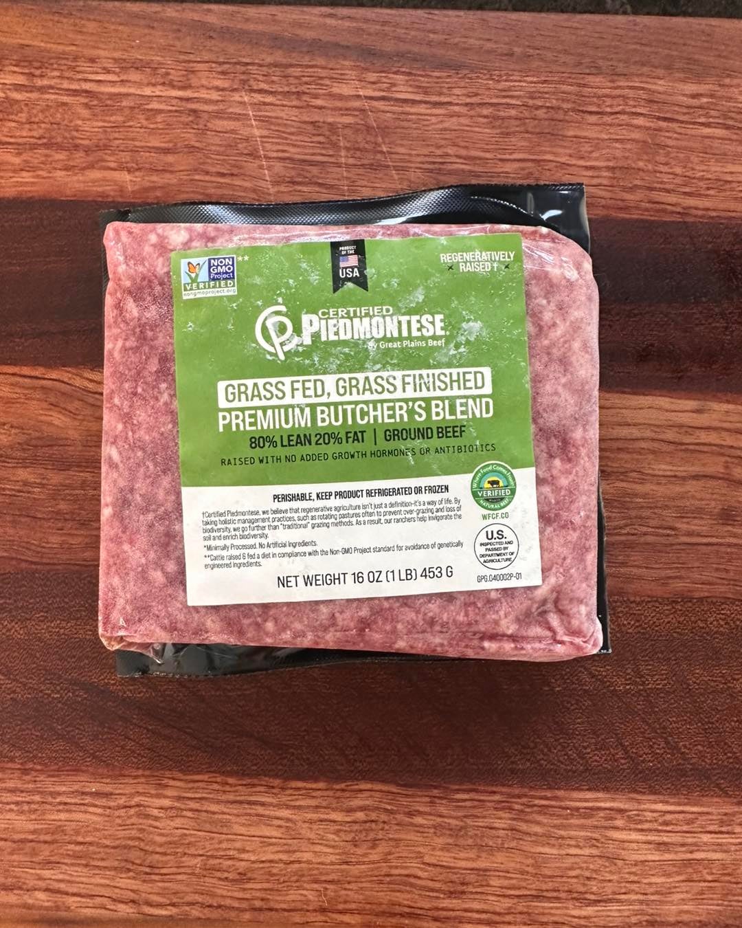 CP - Ground Beef 1 lb Brick | Barn Girls Farms
