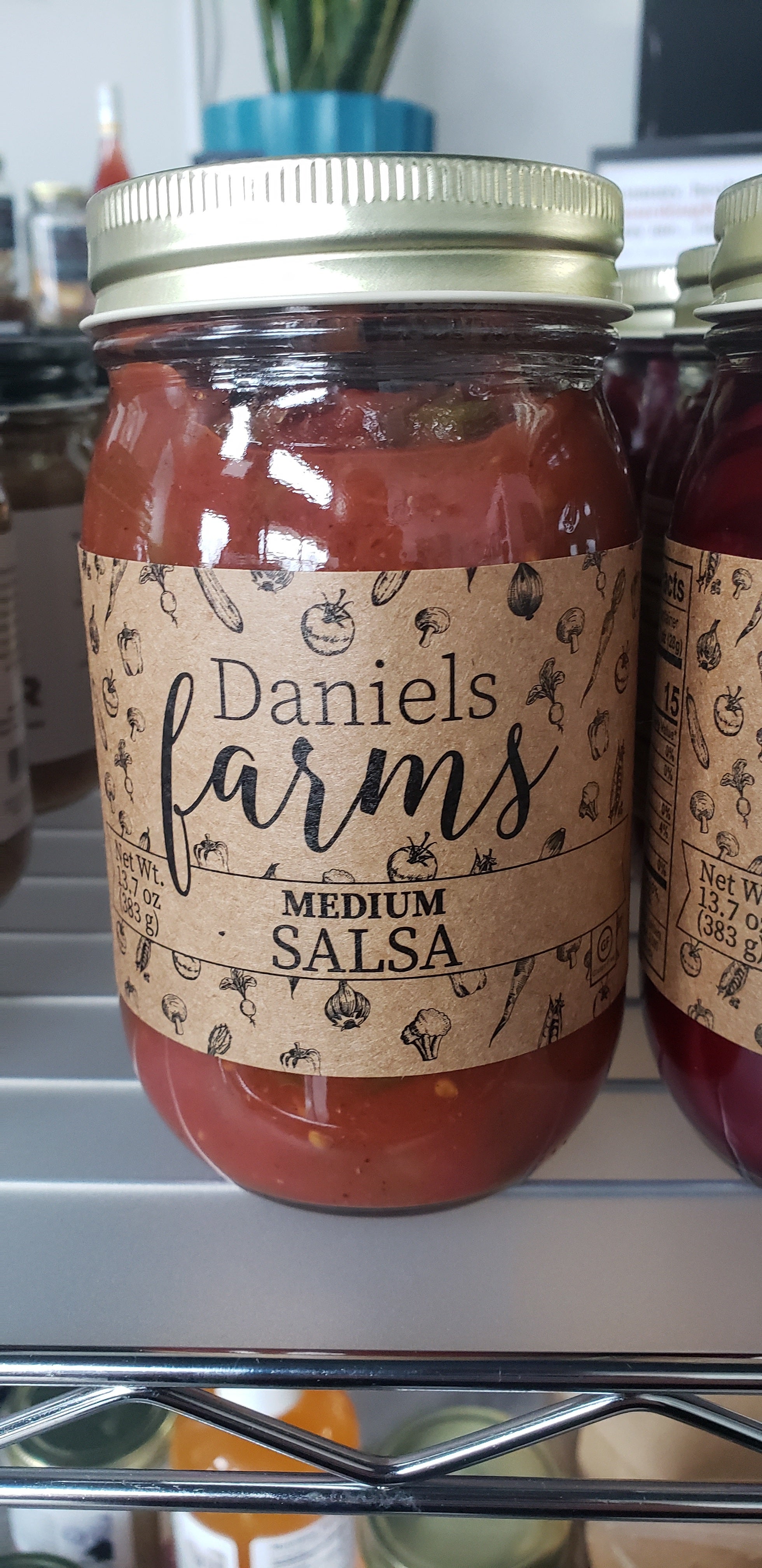 Daniels Farms Medium Salsa | Barn Girls Farms